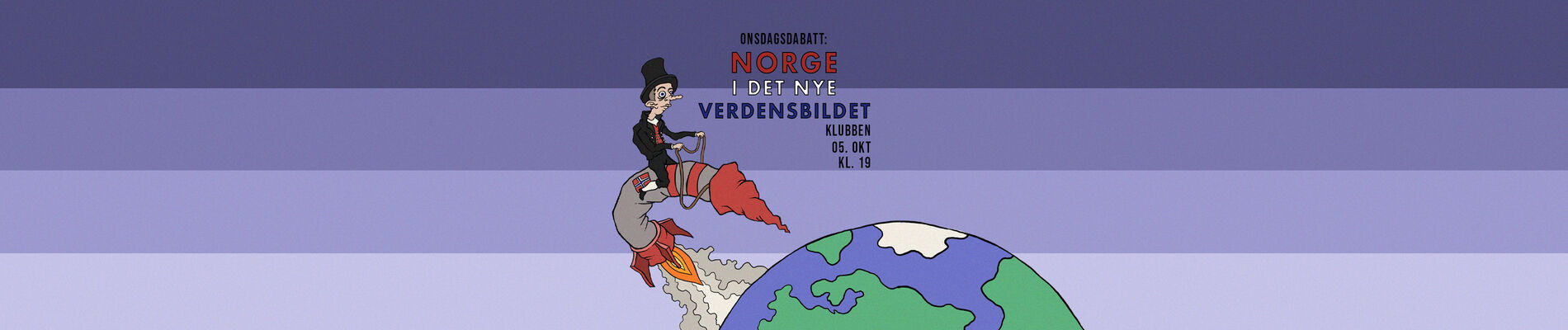 Onsdagsdebatt: Norge i det nye verdensbildet - Samfundet.no