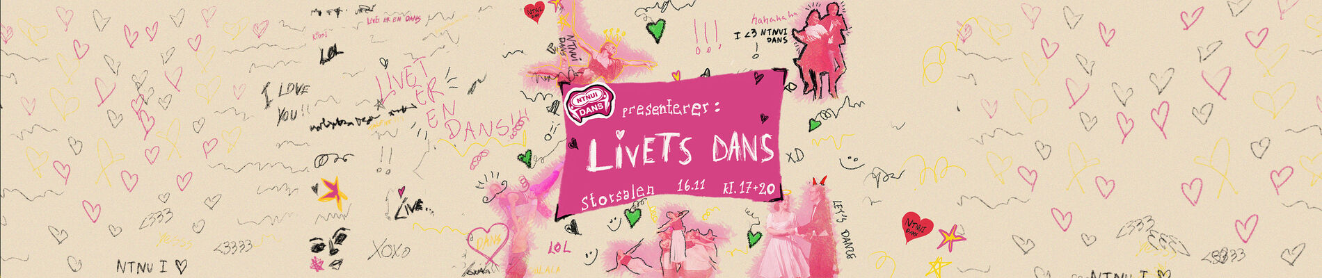 NTNUI Dans presents: Livets dans // Storsalen - Samfundet.no