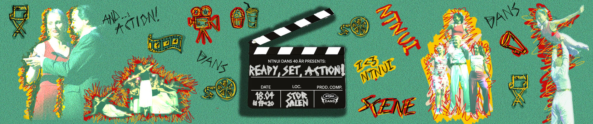 NTNUI dans 40 år presenterer: READY, SET, ACTION! - andre forestilling ...